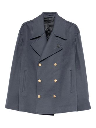 Lardini manteau &agrave; boutonni&egrave;re crois&eacute;e - Bleu