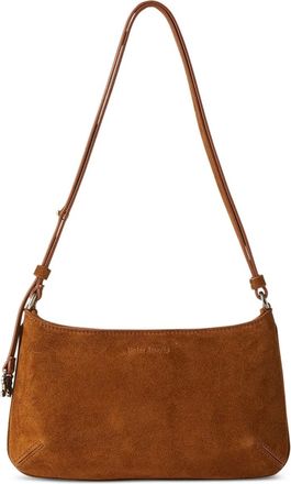 Palm Angels sac porté épaule Giorgina en daim - Marron