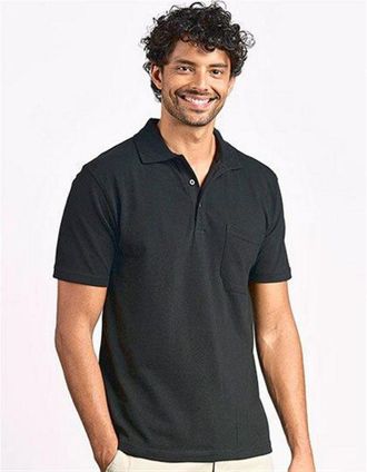 Promodoro Poloshirt Herren Heavy Poloshirt Pocket Piqu&eacute;-Material