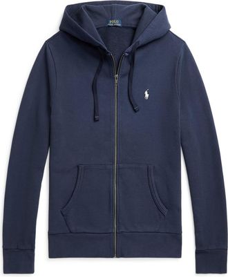 Ralph Lauren Sweatjacke aus Baumwolle mit Kapuze und Logo-Aufn&auml;her in