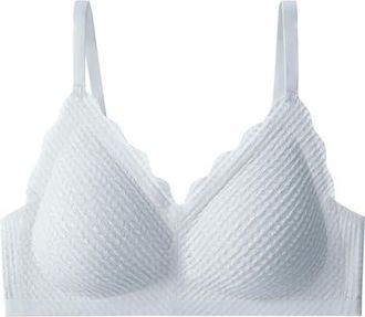 Generic Ensemble de fitness pour femme Soutien-gorge en dentelle sans coutures Poitrine lat&eacute;rale &agrave; suspendre Poitrine non douce et agr&eacute;able pour la peau Sensa