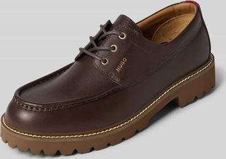 HUGO BOSS Schn&uuml;rschuhe aus echtem Leder Modell Draven_derb_pley_BP
