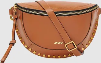 Isabel Marant Sac Banane Skano Cuir Lisse Cognac