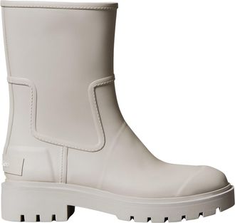 Calvin Klein Damen Gummistiefel Mid Rubber Chunky, Elfenbein (Chateau), 38