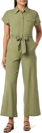 Vila Vila Combinaison Viprisilla S/S, Vert Olive, 38 Femmes