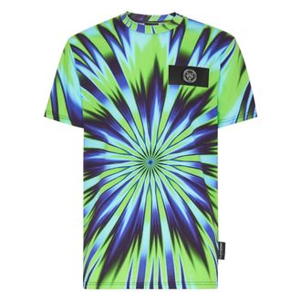 Plein Sport Homme, Tops, Multicolore, Taille: S T-Shirt Col Rond