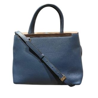 Fendi Pre-owned Petite 2Jours Leder 2way Tasche - - Pre-owned - Damen - Blau - ONE SIZE