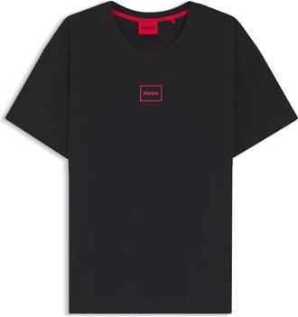 HUGO BOSS Herren Laze Loungewear_T_Shirt, Black1, XL