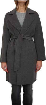 Max Mara Femme, Manteaux, Gris, Taille: 42 FR Cappotto
