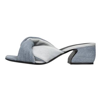 Sergio Rossi Denim Mules - - Shoes - Damen - Blau - 38 EU