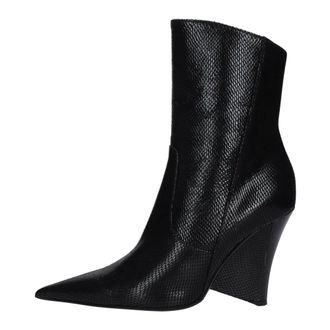 Lella Baldi Femme, Chaussures, Noir, Taille: 39 EU Heeled Bottes