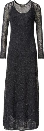 Fabiana Filippi Femme, Robes, Noir, Taille: 38 FR Maxi Dress