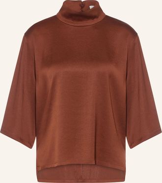 Drykorn Drykorn Blusenshirt Aletia Aus Satin Mit 3/4-Arm braun