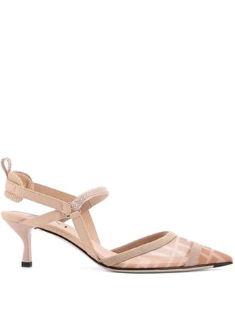 Fendi escarpins Colibri 55 mm - Rose