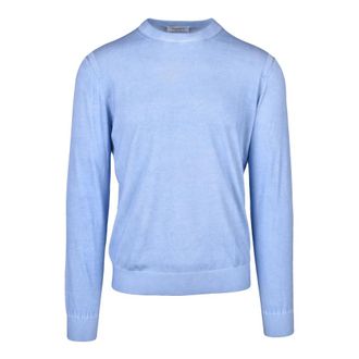 KANGRA Maglioncino Girocollo - - Knitwear - Herren - Blau - L