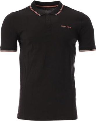 Teddy Smith PASIAN 2 MC Polo, Charbon, S Homme