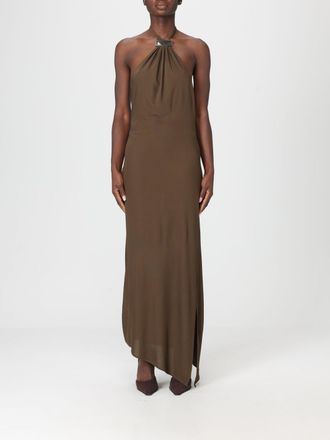 The Attico Robe THE ATTICO Femme couleur Vert Militaire