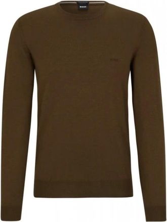 HUGO BOSS Homme, Pulls, Brun, Taille: 2XL Botto-L Crew-neck Knit