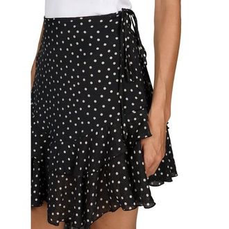 Topshop Jupe courte asym&eacute;trique &agrave; motif