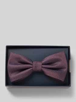 Willen Krawattenfabrik Fliege aus reiner Seide mit verstellbarer Kragenweite