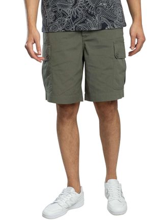 Pretty Green Bostall Cargo-Shorts, Gr&uuml;n