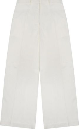Alberta Ferretti Casual Hose - Wei&szlig;