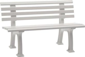 Blome Bank Sylt L1500xB540xH740mm 3-Sitzer Ku.wei&szlig; Blome