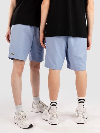 Lacoste Lightweight Diamond Taffeta Short bleu