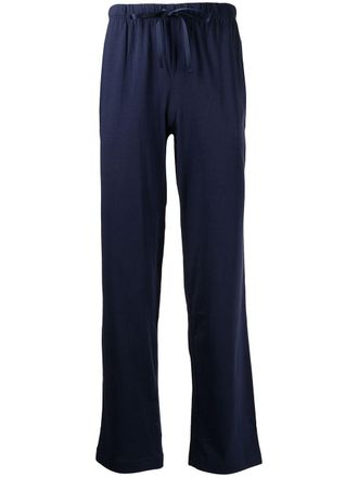Polo Ralph Lauren pantalon de pyjama évasé - Bleu