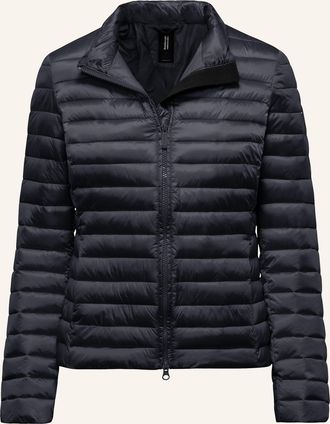 Bomboogie Bomboogie Gl&auml;nzende Daunenjacke Mit Stehkragen blau