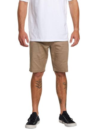 Volcom Herren Modern Fit 21 Chino Shorts, Blickdicht, Khaki neu, 49
