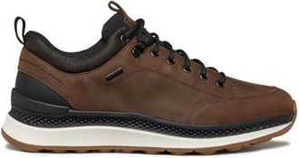 Geox U Spherica Actif X2 Baskets pour Homme, Noir café, 39 EU