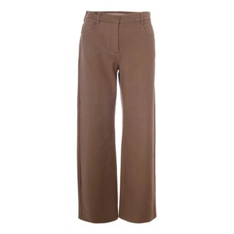 Max Mara Weite Hosen - - Trousers - Damen - Braun - XS