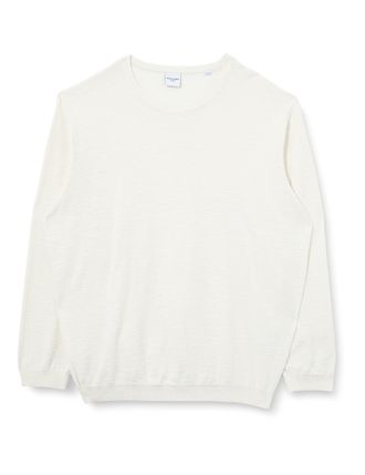 Jack & Jones Mens JORCRAYON Knit Crew Neck PLS Strickpullover, Cloud Dancer, 5XL