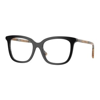 Burberry Femme, Accessoires, Noir, Taille: 53 MM Lunettes de Vue Mode en Bleu Tortoiseshell