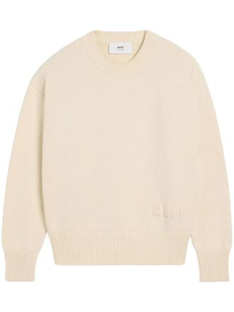 Ami pull à logo brodé - Tons neutres