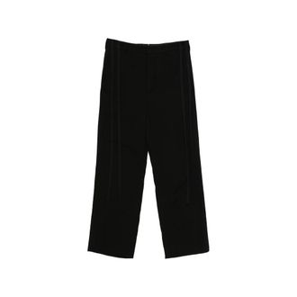 Ann Demeulemeester Leon Drawstring-side Trousers