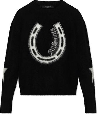 AllSaints Femme, Pulls, Noir, Taille: 38 FR Kismet Sweater