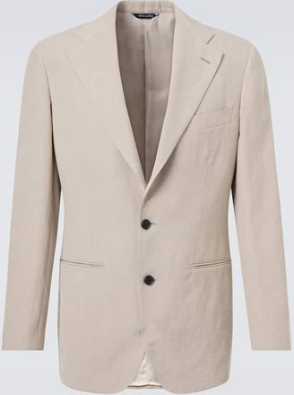 Saman Amel Anzugjacke aus Leinen