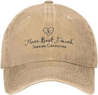 Generic Casquette dHomme, Unisex Sabrina Carpenter, Meilleure Amie de lHomme, Casquettes imprim&eacute;es Classique en Jean us&eacute;, Cadeau Ajustable