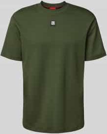 HUGO BOSS T-Shirt mit Label-Patch Modell Dalile