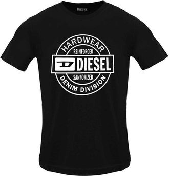 Diesel Hardware T-Shirt f&uuml;r Herren (Kaviar-Schwarz)