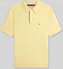 Tommy Hilfiger Regular Fit Strick-Poloshirt aus reiner Baumwolle