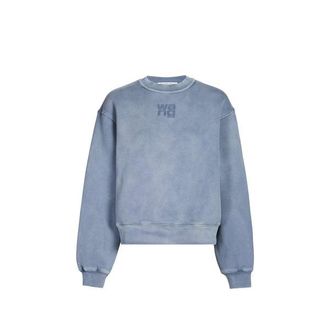 Alexander Wang Essentielles Terry Sweatshirt - Blau