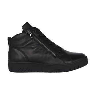 Waldl&auml;ufer Schwarzer Lace-Zip Stiefel - Leichtes Leder - - Shoes - Damen - Schwarzk - 36 EU