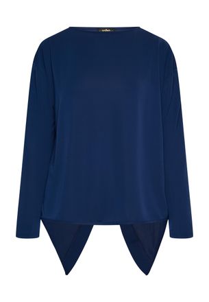 Usha Langarmbluse Damen Marine