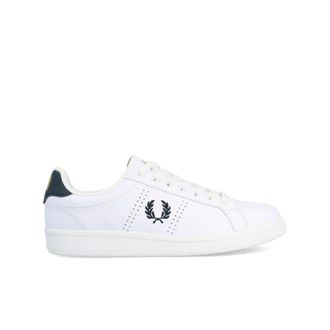 Fred Perry Homme, Chaussures, Blanc, Taille: 42 EU Baskets Blanches Classiques