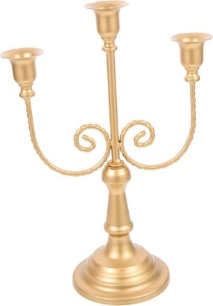 Cabilock Langer Leuchter kerzenständer kerzenhalter kerzenschale kerzenanspitzer verjüngt Dekoration Stöcke hochzeitsdeko tischdeckenklammern Eisen Candlestick