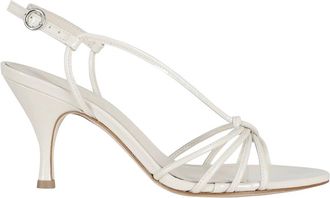 Aeyde Femme, Chaussures, Blanc, Taille: 40 EU Solange Patent Sandal