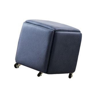 Generic Stapelbarer osmanischer W&uuml;rfelstuhl, stapelbarer 5-in-1-Hocker, Kombinationshocker mit Rollen, for die Verwendung im Spielzimmer im Innen- und Au&szlig;enbe